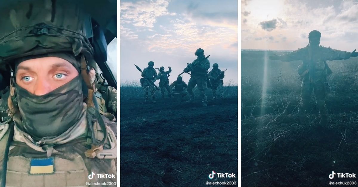 Soldado Ucraniano cria diário no Tik Tok para sua filha saber que ele ...